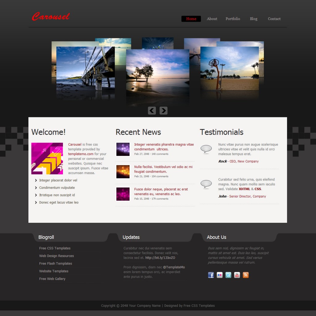 Free Web Templates Html Css Download Iphonemusli